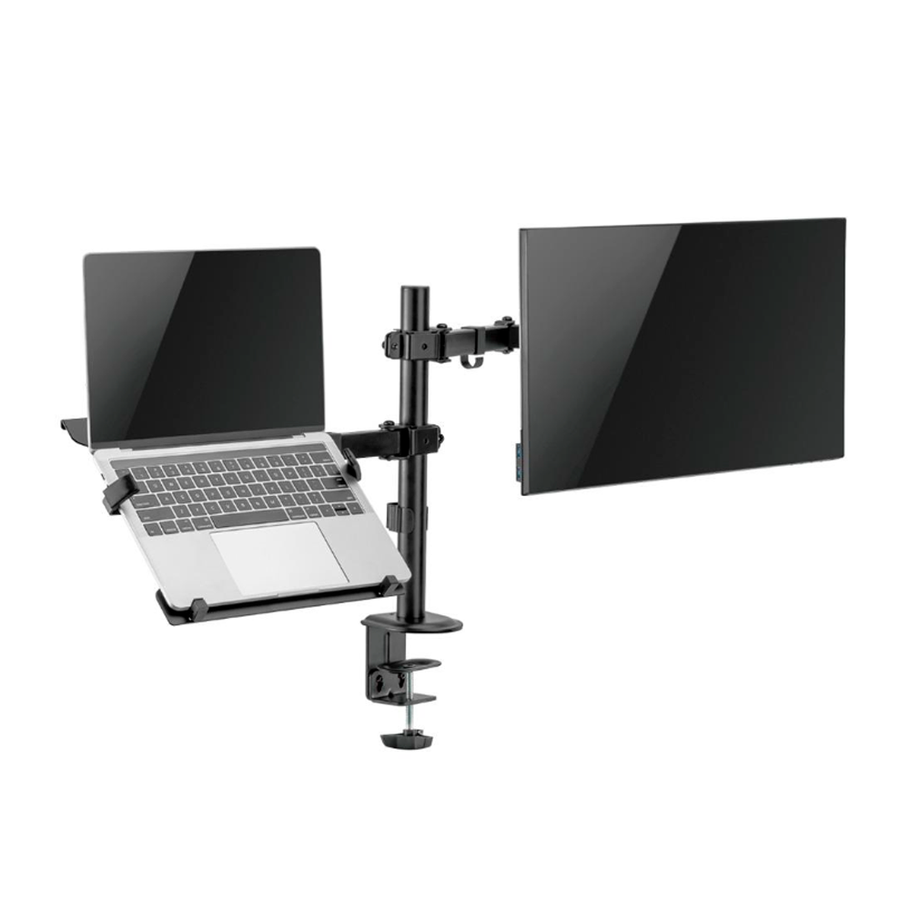 SUPORTE PARA MONITOR E NOTEBOOK COM ARTICULADO PLMSMN1A - PCYES
