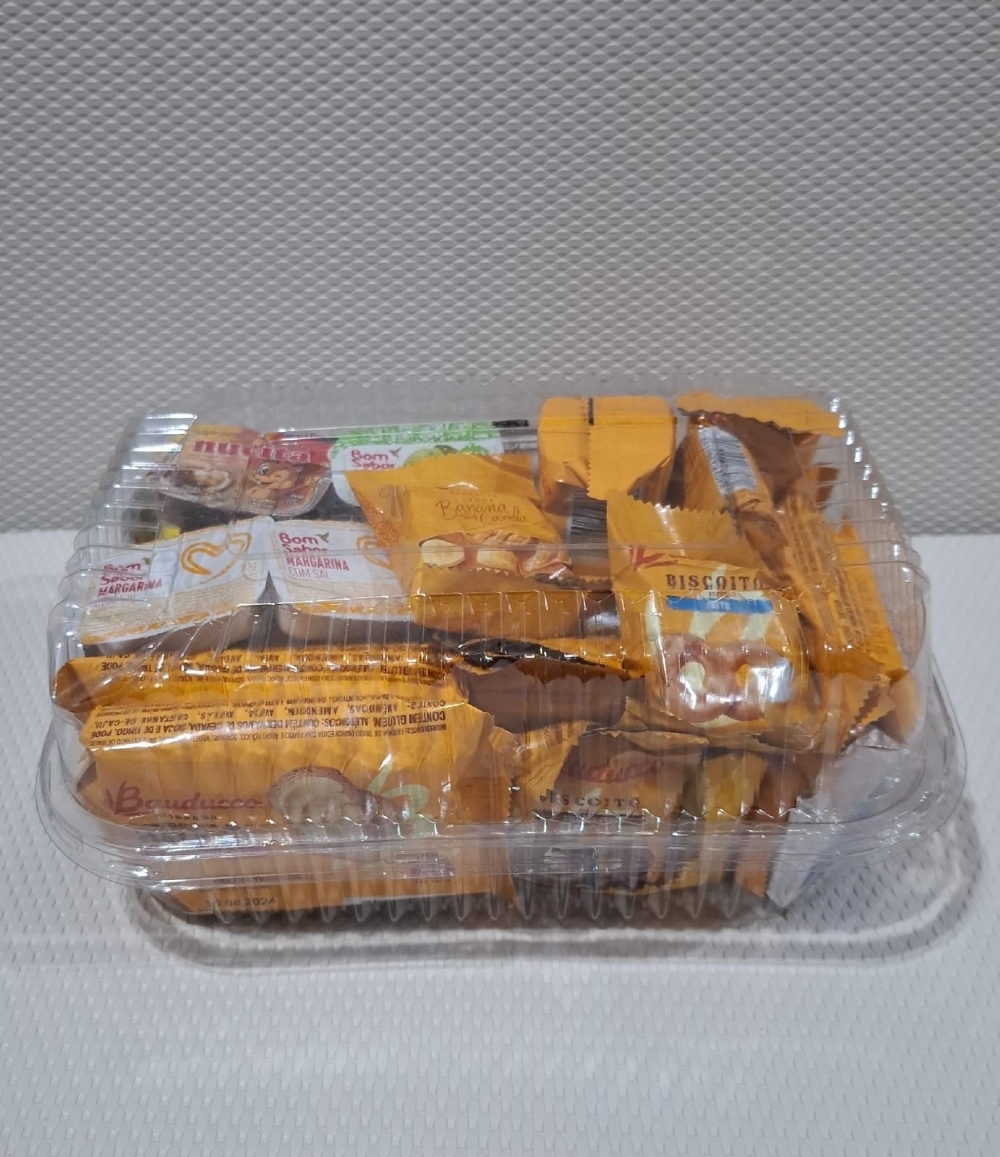 Kit para Cesta Café da Manhã de Miniaturas Alimentos n.01 30 itens sortidos