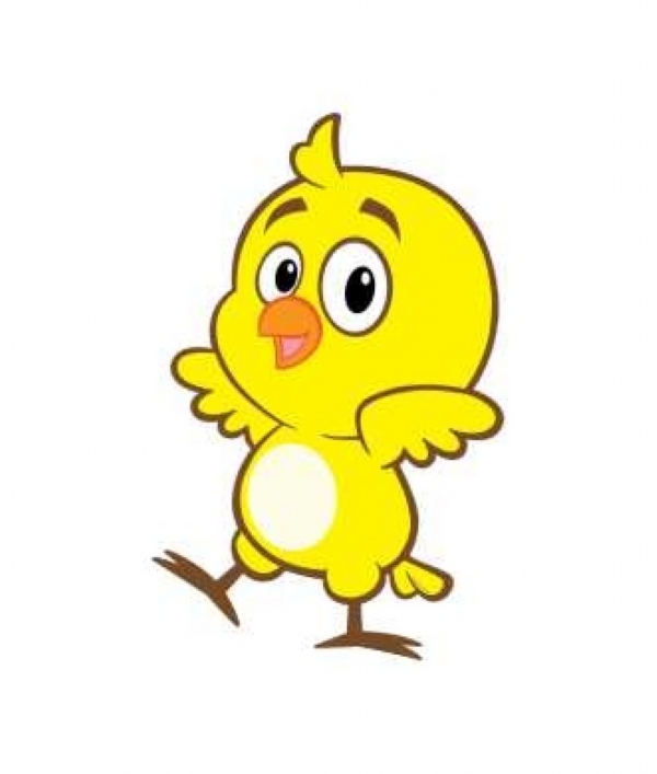 Aplique Pintinho Amarelinho