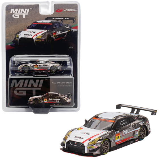 Mini GT - Nissan GT-R Nismo GT3 #10 Tanax Gainer Gt-R Gainer Super GT 2022 Series - Autobacs ...