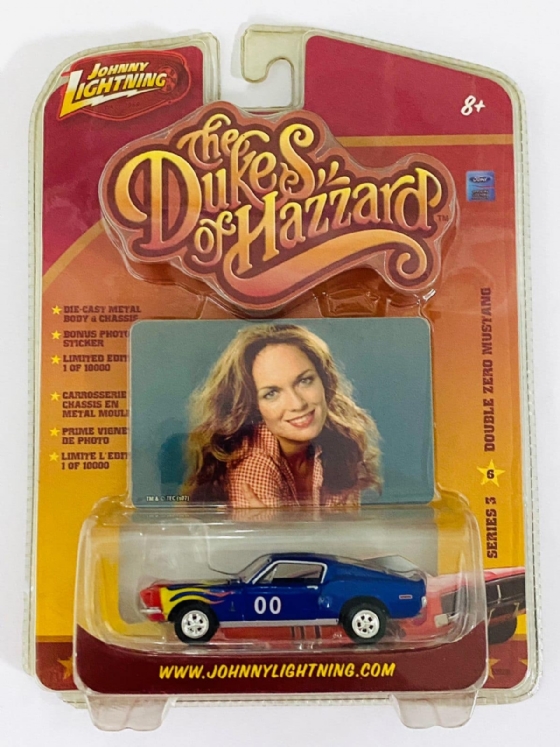 Johnny Lightning - Double Zero Mustang - The Dukes of Hazzard