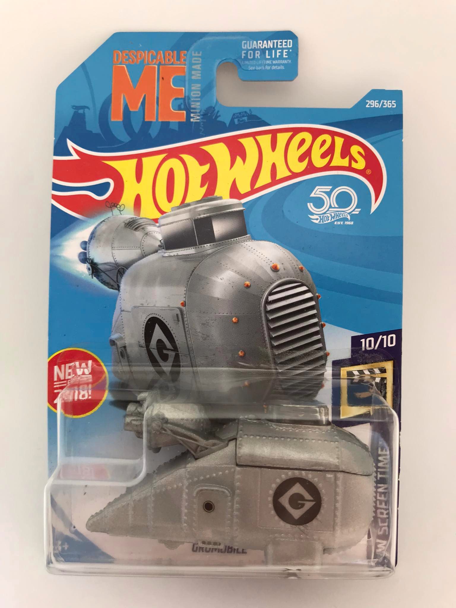 Hot Wheels - Grumobile - Mainline 2018 - Meu Malvado Favorito - Cartela ...