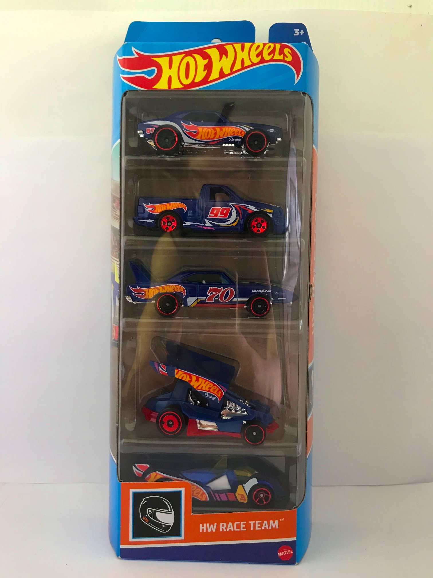 Hot Wheels - Pack HW Race Team - 5 Pack