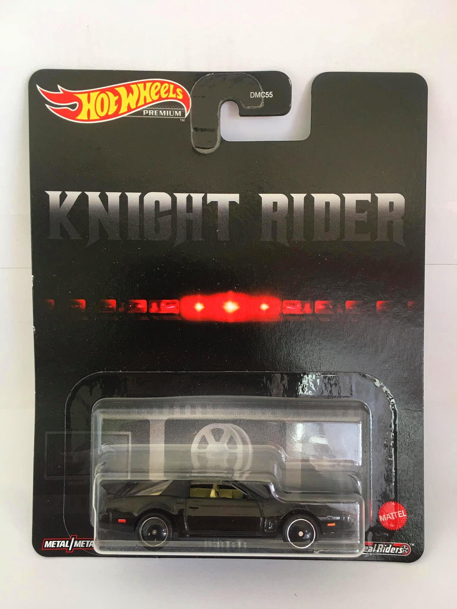 Hot Wheels - K.I.T.T. Preto - Knight Rider - Retro