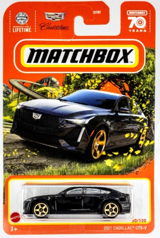 Matchbox - 2021 Cadillac CT5-V Preto - Básico 2023
