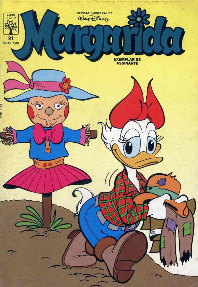 Margarida [1ª série] nº 091 jan/1990 - Como Dói Uma Saudade