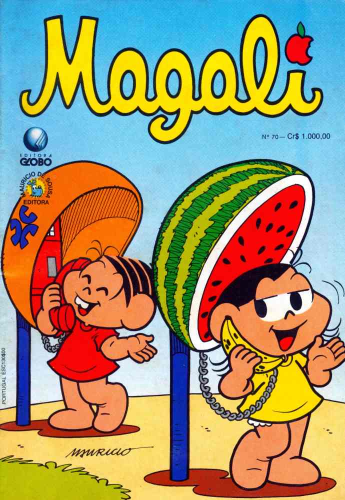 Magali [1ª série - Globo] nº 070 fev/1992