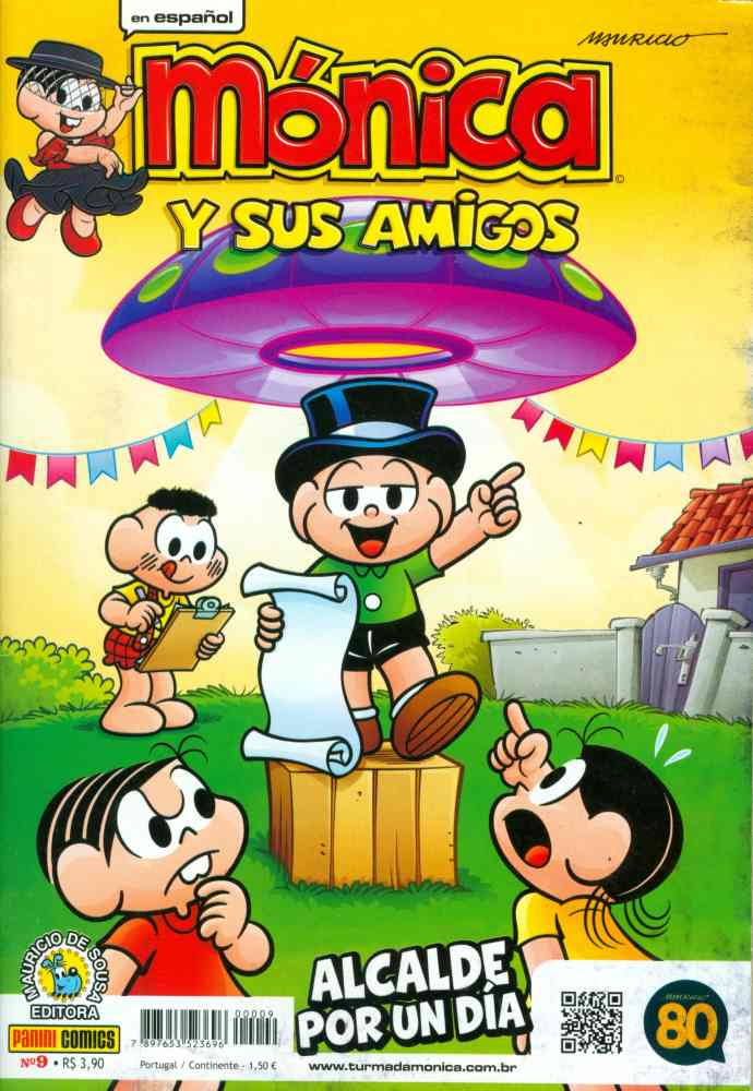 Mónica y Sus Amigos nº 009 jan/2016 - Revista em Espanhol