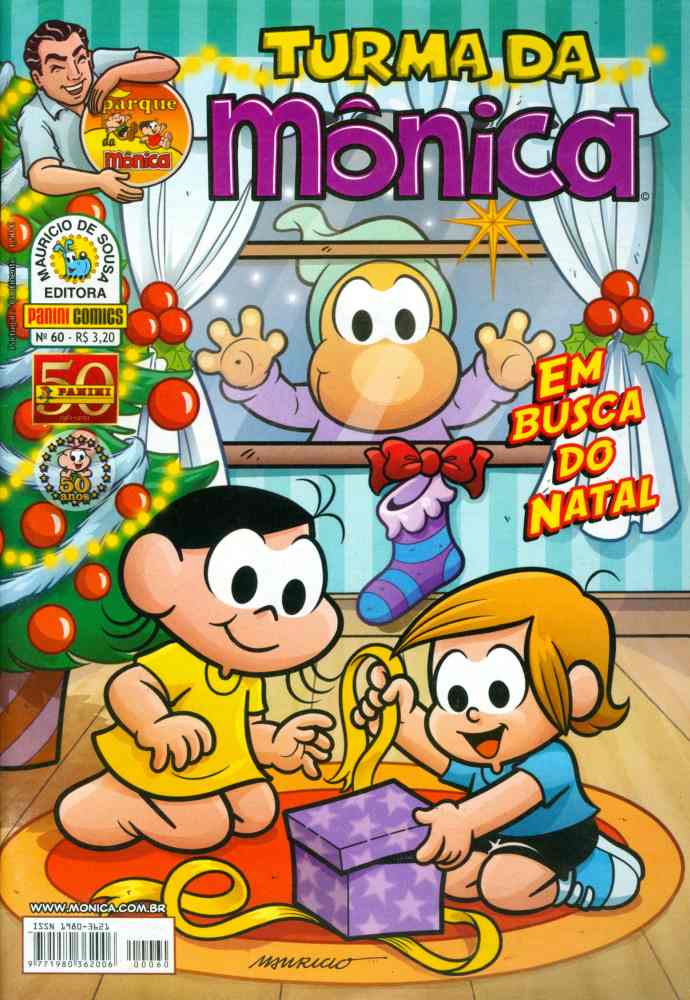 Turma da Mônica [2ª série - Panini] nº 060 dez/2011 Em Busca do Natal