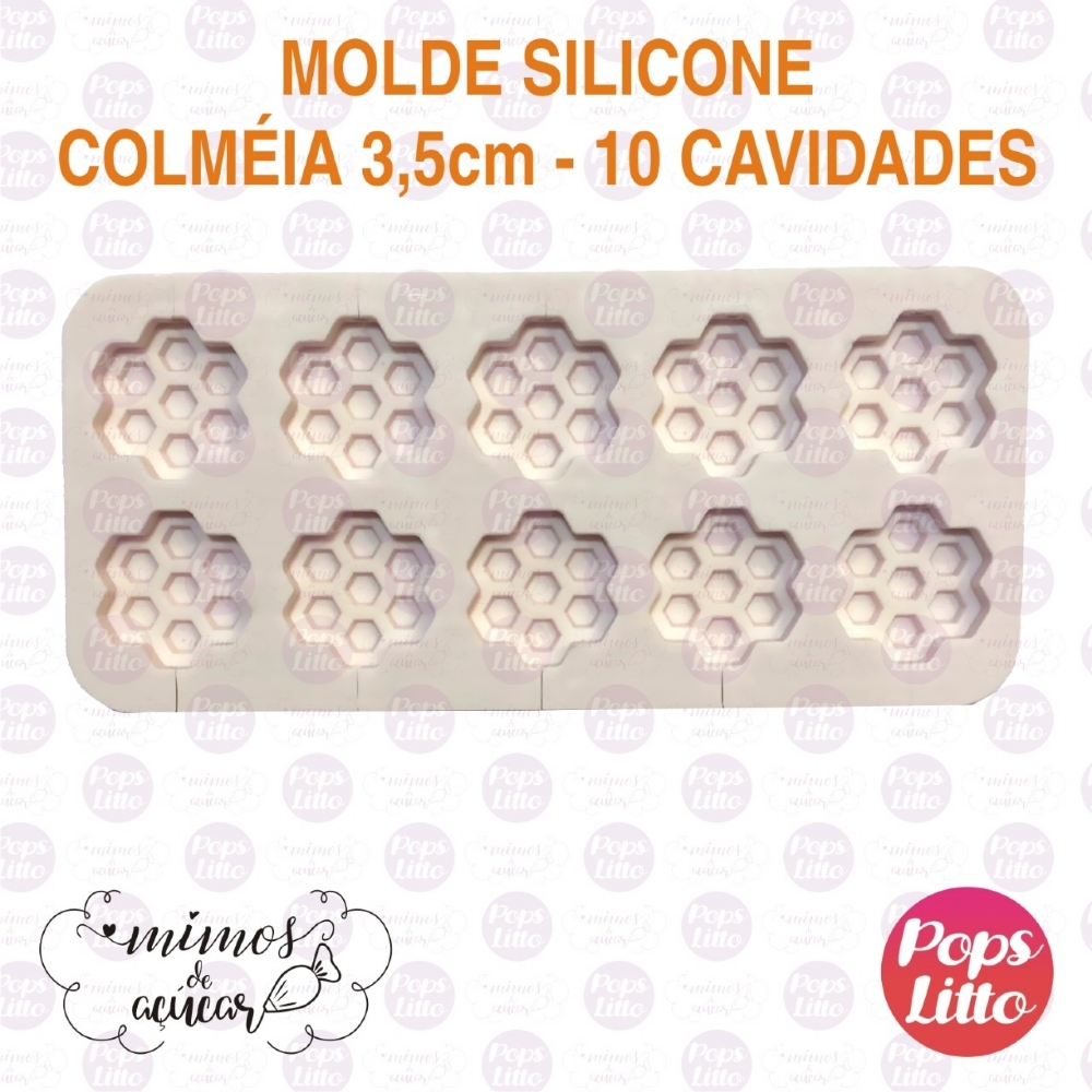 Molde Mini Favo de Mel