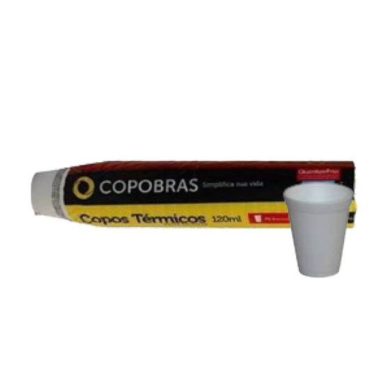 Copo Copobras Termico 120 ML C/25
