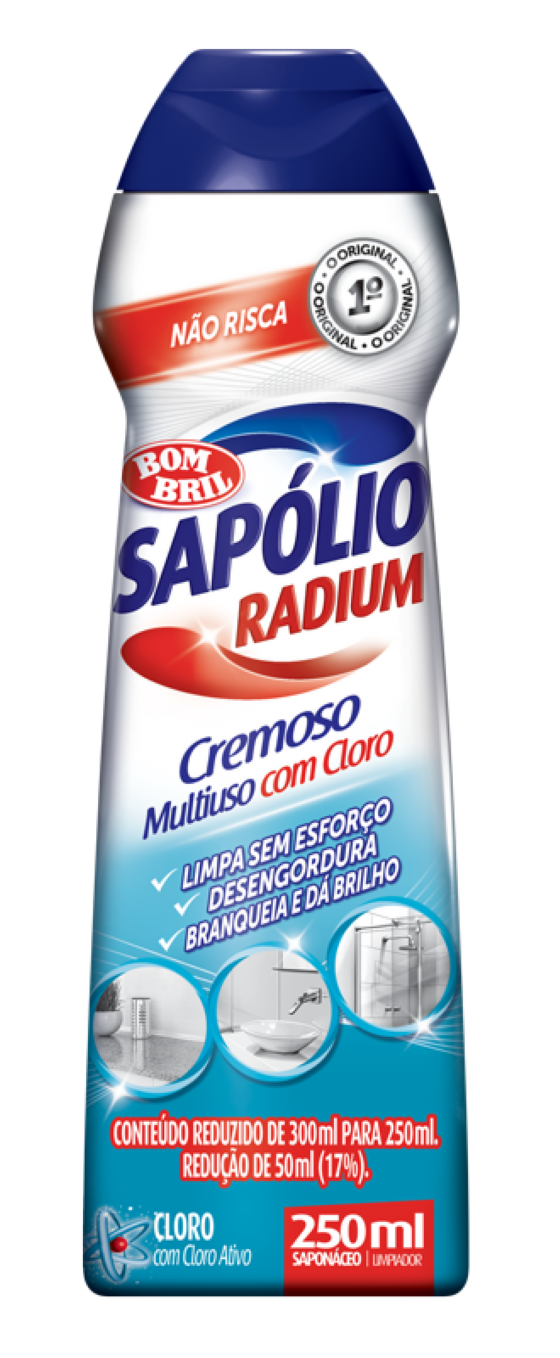 Sapólio Radium Cremoso Cloro - 250ml