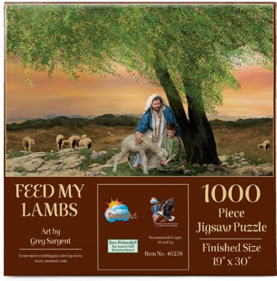 [18652] Feed My Lambs - 1000 peças grandes