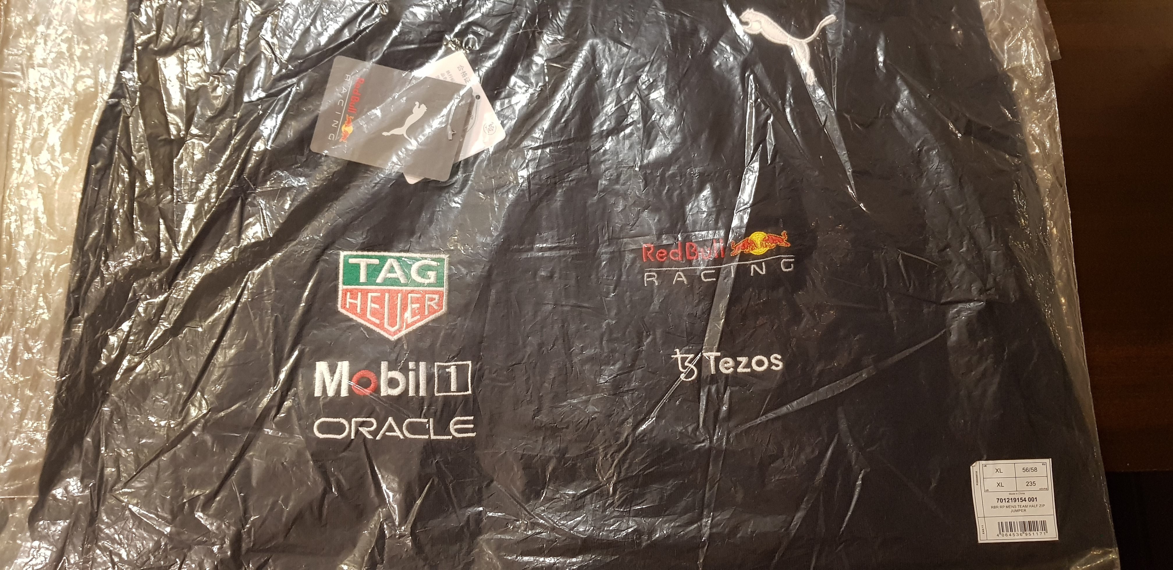 Novo Suéter Red Bull Racing 2022