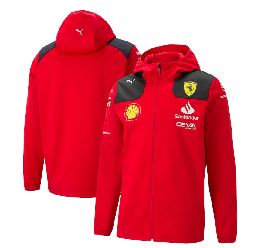 Nova Jaqueta Softshell Oficial Scuderia Ferrari 2023
