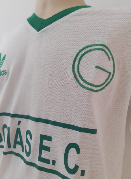 Camisa retrô do Goiás 1980 Branca - Confecção em até 18 dias úteis.