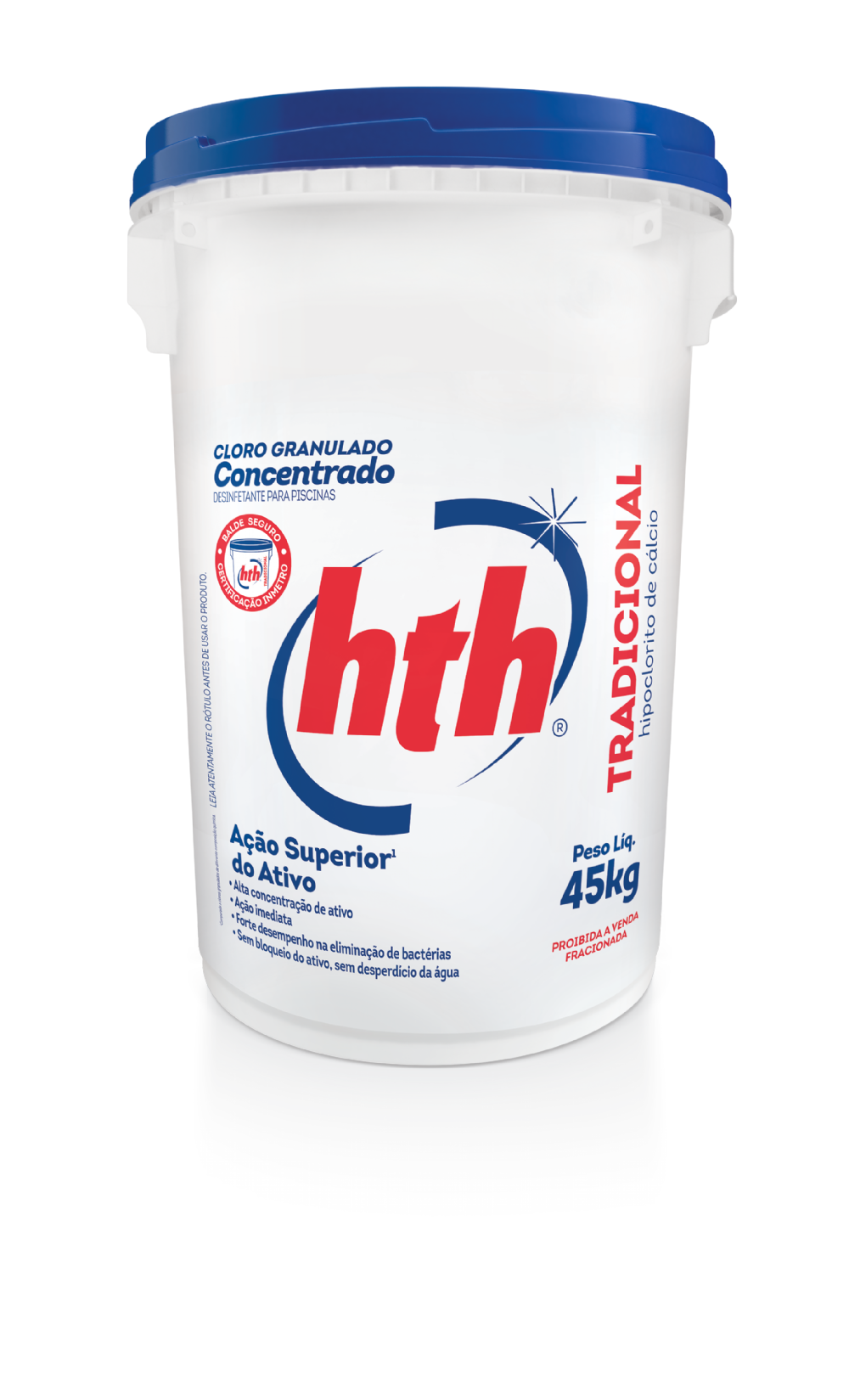 hth® Cloro Concentrado tradicional 65% 45Kg