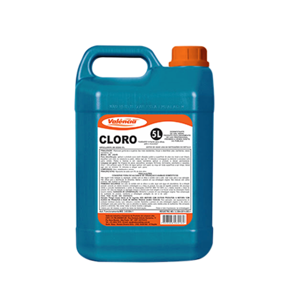 Cloro Liquido Max Valencia - 5LT
