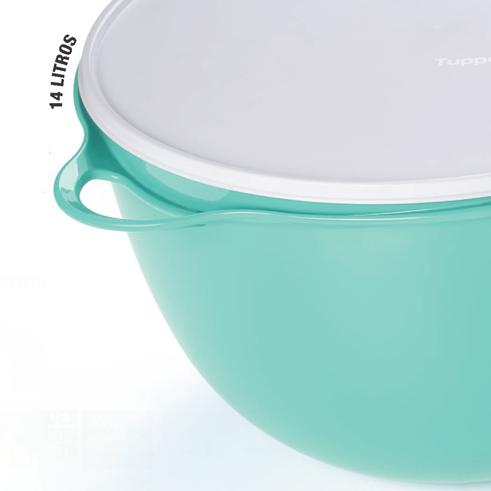 Jumbo Criativa Mint Tupperware® 14 litros