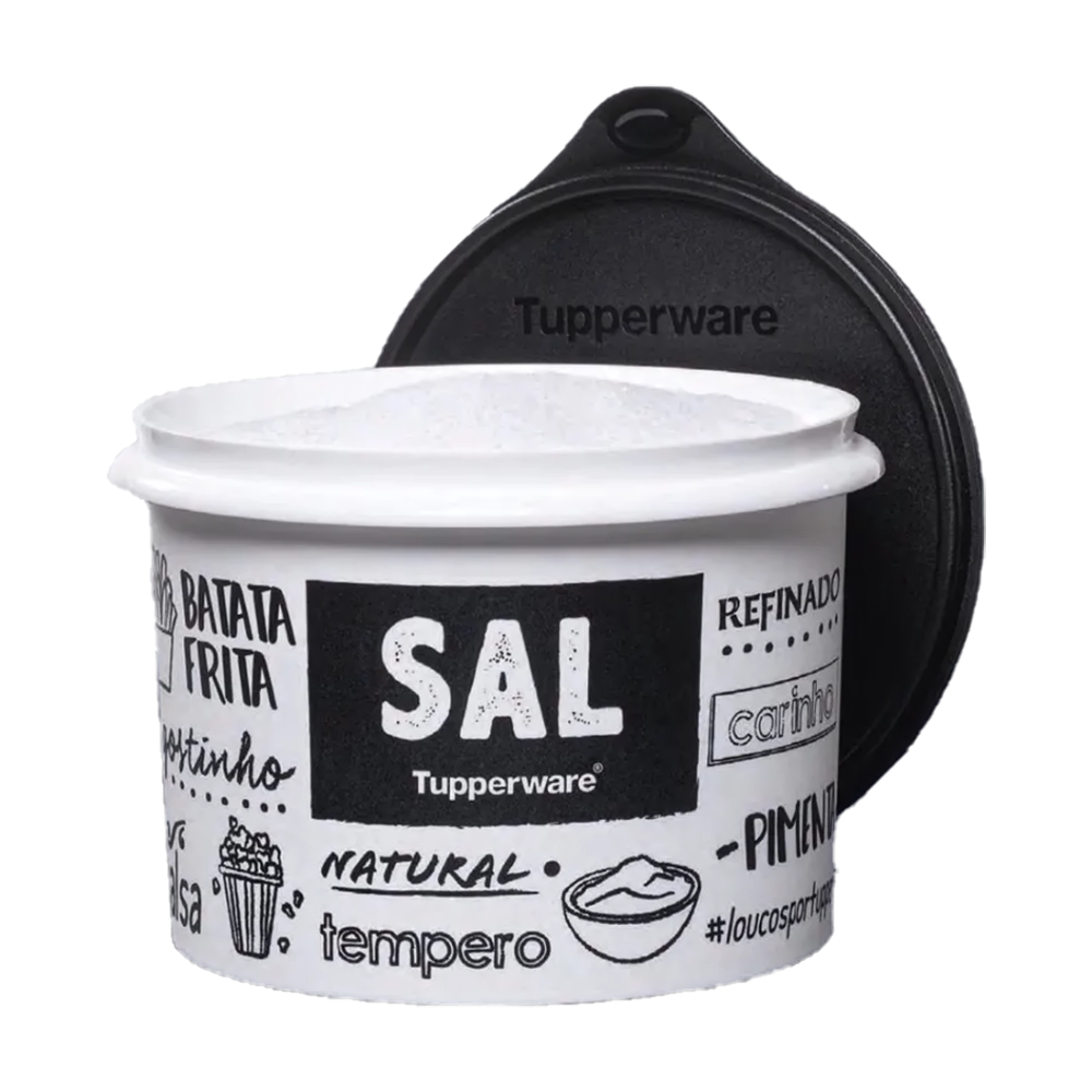 Tupper Caixa Sal PB Tupperware 1,3 kilos