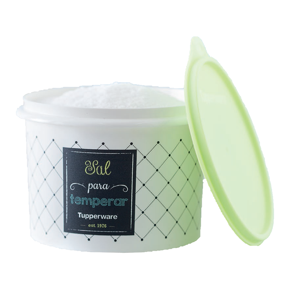 Tupper Caixa Sal Bistrô Tupperware 1,3 kilos