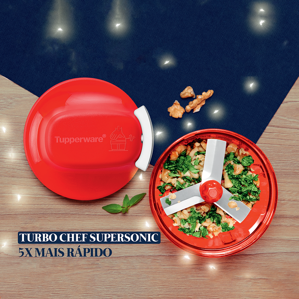Turbo Chef Supersonic Vermelho Tupperware® 300 ml