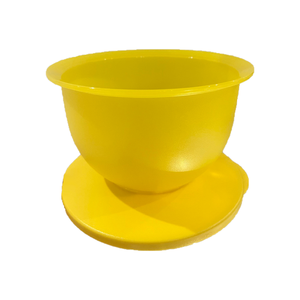 Tigela Murano Amarela Tupperware 1,3 litros