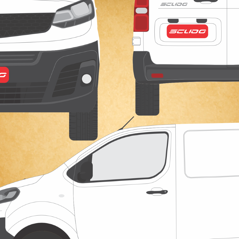 Fiat Scudo Cargo 1.5 2023 em Vetor - Corel e Illustrator