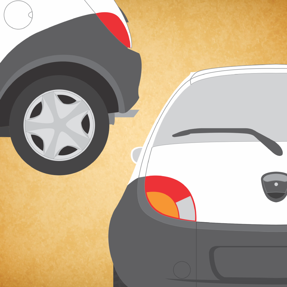 Ford KA 1997 em Vetor - Corel e Illustrator