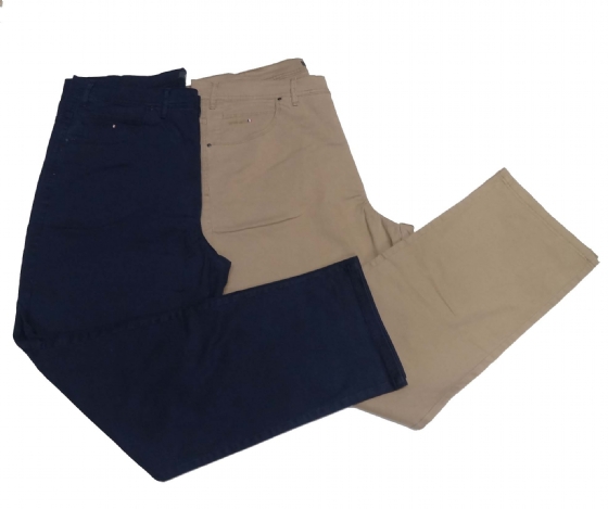 Calça Sarja Peletizada Celebrimbor Plus Size