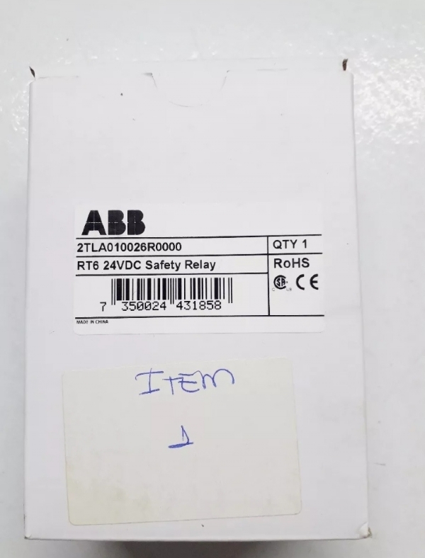 Rele Safety Segurança Abb 2tla010026r0000 Rt6 24vdc
