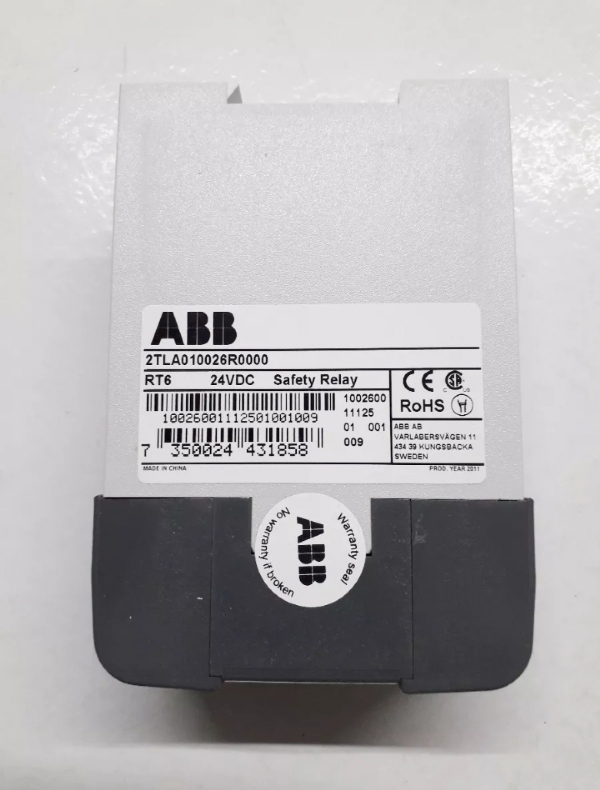 Rele Safety Segurança Abb 2tla010026r0000 Rt6 24vdc