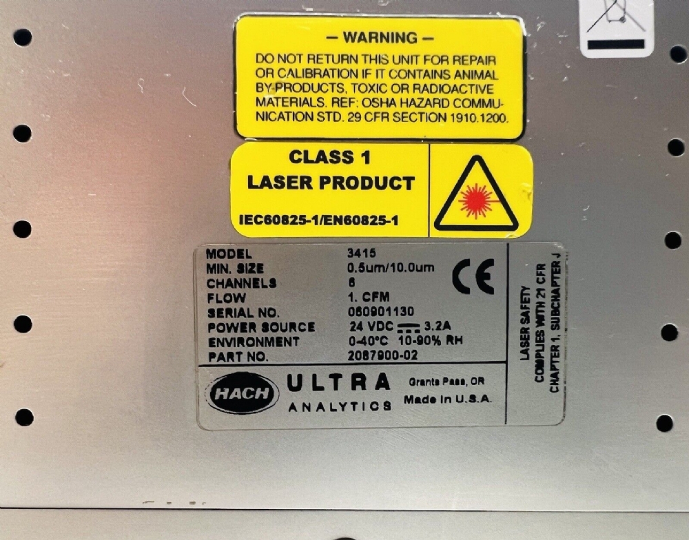 CONTADOR DE PARTICULAS MET ONE 3415