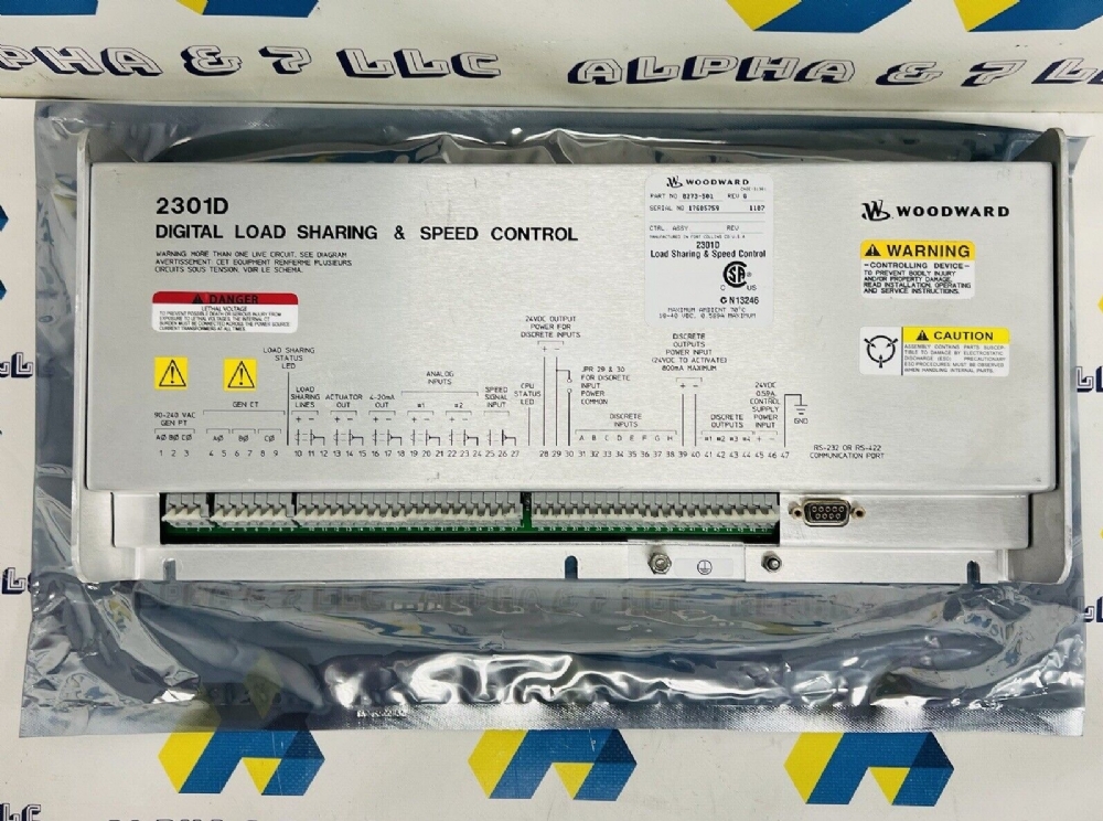Controlador Woodward 2301d 8273-501