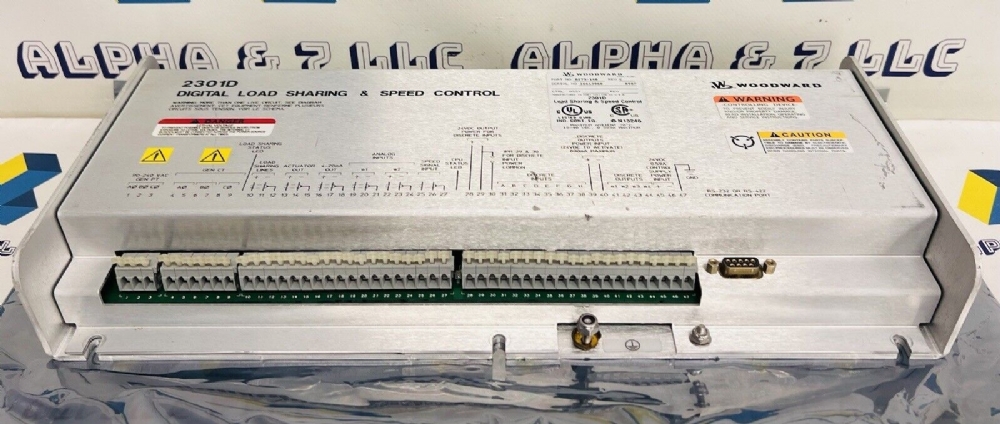 Controlador Regulador De Velocidade Woodward 2301d
