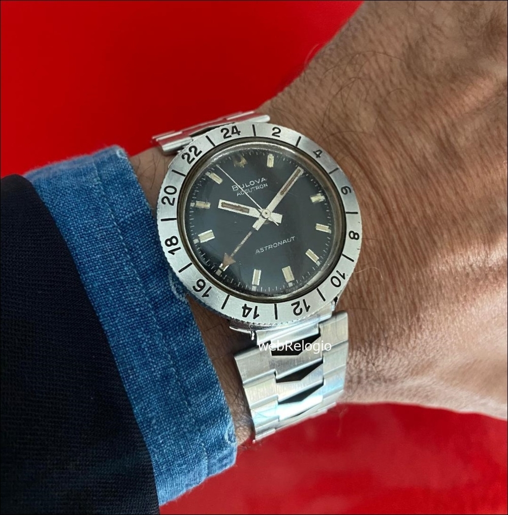 Bulova Accutron Astronaut GMT "Explorer" Not Working. REF.01151