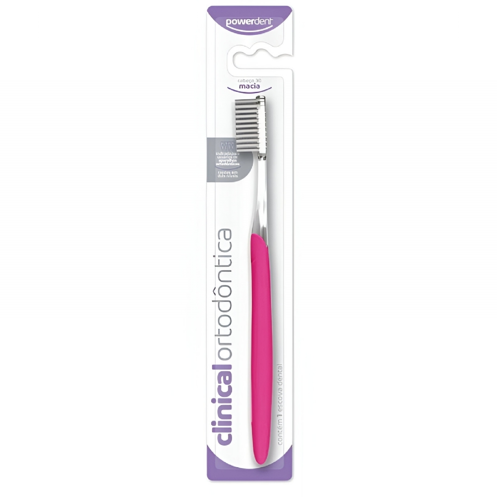 Escova de Dentes Profissional Ortodontica Powerdent